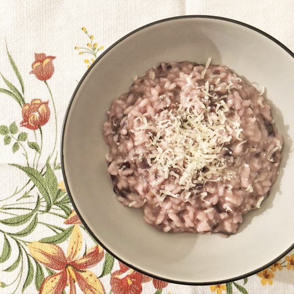 Risotto al radicchio di Verona e Monte Veronese - Le Colombare